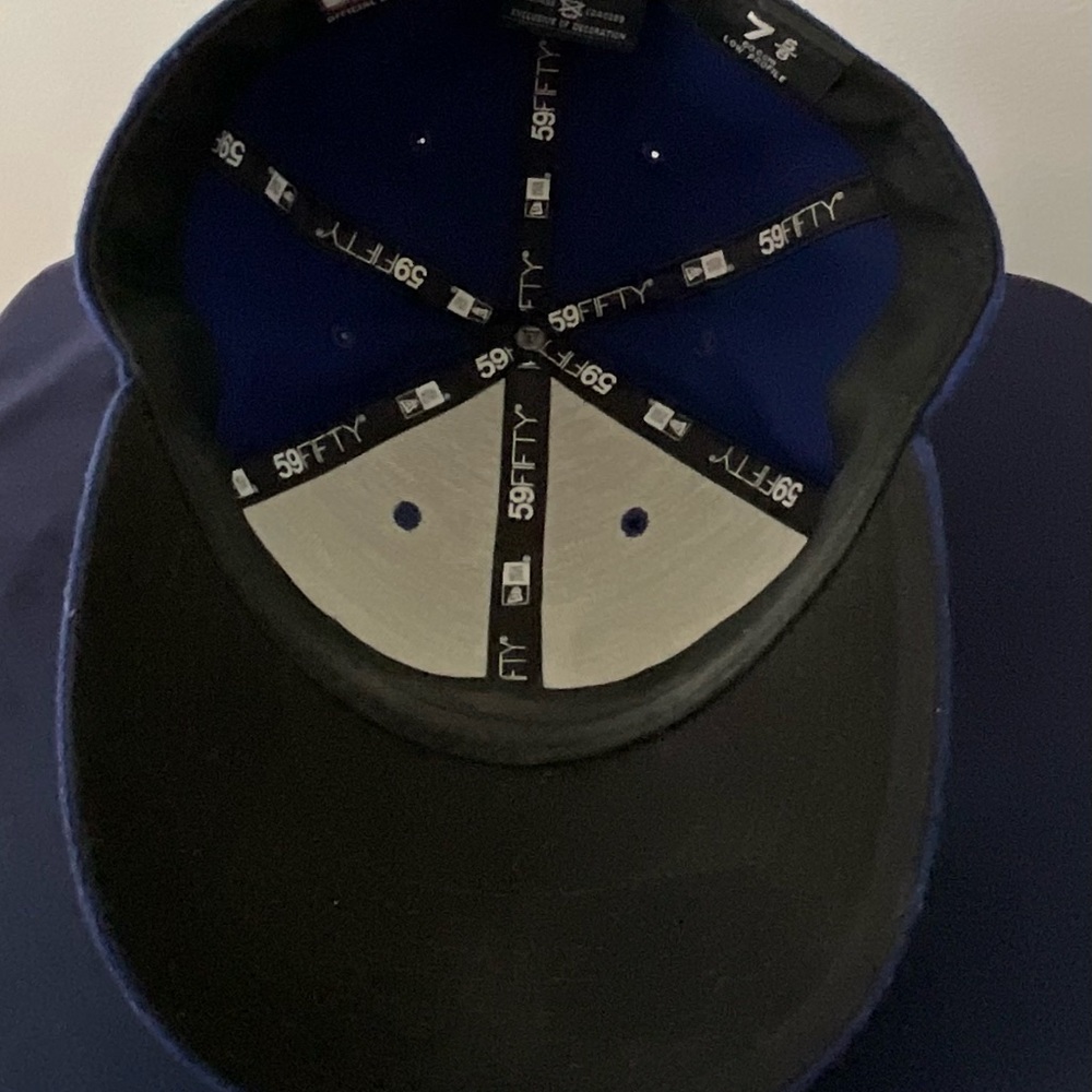 Men's New Era 59fifty Fitted Hat Royal Blue - Gem